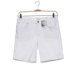 s.Oliver Damen Shorts, weiß