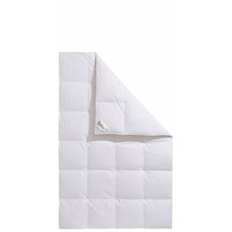fjödur Federbettdecke FJÖDUR "Finn", weiß, B:200cm L:220cm, Bezug: 100% Baumwolle. Füllung: 70% Federn, 30% Daunen, Bettdecken
