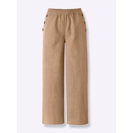 Culotte Casual Looks Gr. 54, Normalgrößen, braun (camel) Damen Hosen Culottes Hosenröcke