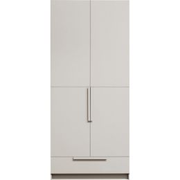 Kleiderschrank Woood "Pure - 2 Türen" Schränke Gr. B/H/T: 95 cm x 215 cm x 60 cm, 2 St., beige Kleiderschränke