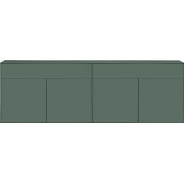 Sideboard LeGer Home by Lena Gercke "Essentials" Sideboards Gr. B/H/T: 224 cm x 74 cm x 42 cm, 2, grün (moosgrün) Sideboards