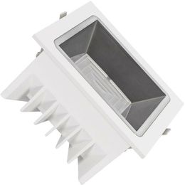 LED Downlight Einbaustrahler 20W Eckig Premium CRI90 LIFUD Ausschnitt 125x125 mm 2700K Warmweiß