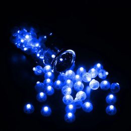LED-Ballonlicht, Mini-LED-Lichtballons, 50 Stück LED-Ballonlichtlampen, Kugel Mini Runde LED-Ballons Licht für Hochzeit, Geburtstag, Halloween,