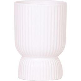 Bertopf Diabolo - klassische Form - zarte Pastellfarben - weiß - passend für 9cm Töpfe