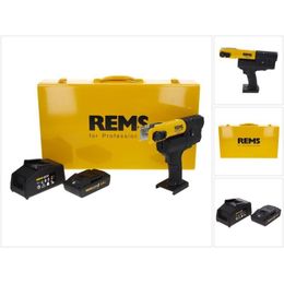 Rems Mini Press 22 V ACC Basic Pack Akku Radialpresse 21,6 V 22 kN ( 578010 R220 ) + 1x Akku 2,5 Ah + Ladegerät + Koffer