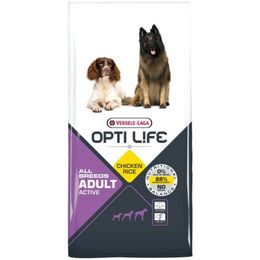 Versele-Laga Opti Life Adult Active Hundefutter mit Huhn und Reis 12,5 kg Exclusives Angebot