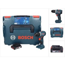 Bosch - gsr 18V-45 Akku Bohrschrauber 18 v 45 Nm Brushless + 1x Akku 2,0 Ah + L-Boxx - ohne Ladegerät