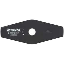 Makita - 2-Zahn-Schlagmesser 230x25,4mm Grasschneideblatt Freischneider D-66058