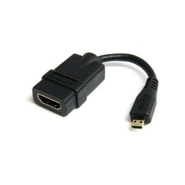 StarTech Com 12,70cm (5) High Speed hdmi Adapter Cable - hdmi to hdmi Micro - f/m - HDMI-Adapter - hdmi (w) bis mikro hdmi (m) - 1.2 cm - abgeschirmt