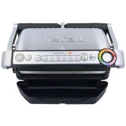 Optigrill+ GC712D34 Kontaktgrill 2000 Watt 80 - 250 °c silber / schwarz - Tefal