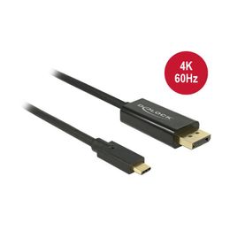 Kabel usb Type-C™ Stecker Displayport Stecker DP-Alt Mode 4K 60 Hz 3 m (85257) - Delock
