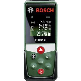 PCE Bosch Home and Garden plr 30 c Laser-Entfernungsmesser Bluetooth, Dokumentations-App Messbereich (