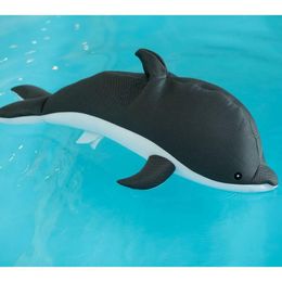 WESTMANN - Stoff Schwimmtier Delfin Grau 40x102x36 cm