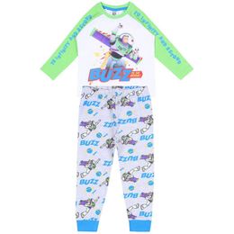Sarcia.eu Schlafanzug Grau-grüner Pyjama Toy Story DISNEY 18-24 Monate