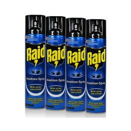 Raid Insektenfalle 4x Raid Insekten-Spray 400 ml