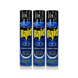 Raid Insektenfalle 3x Raid Insekten-Spray 400 ml