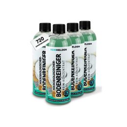 REINHELDEN REINHELDEN® Bodenreiniger für Wischroboter 750ml mit MIKROORGANISMEN Fussbodenreiniger (4-St)