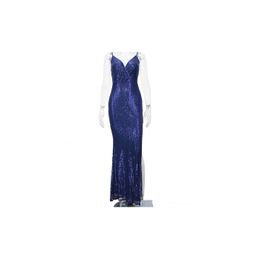 MODFU Abendkleid Ballkleid Pailletten Perlen Kleid Kleider Maxikleider Damen Frau (Abschlussball Homecoming Hochzeit Party Abendgesellschaften und mehr