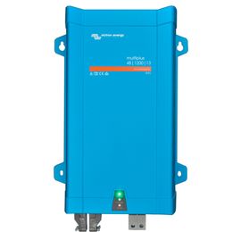 Wechselrichter "»Inverter / Charger Victron MultiPlus 48/1600/20-16 230V VE.Bus«" Wandler 1600 W, 48 VDC blau Neuheiten