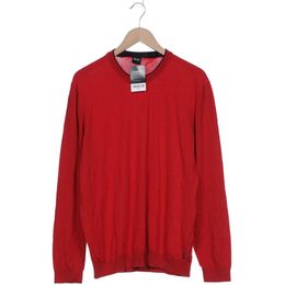 BOSS by Hugo BOSS Herren Pullover, rot, Gr. 56