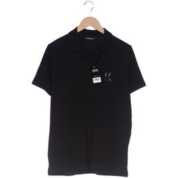 Lagerfeld Herren Poloshirt, schwarz, Gr. 52