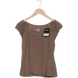 Zero Damen T-Shirt, braun, Gr. 36