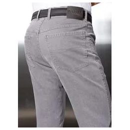 5-Pocket-Jeans Gr. 26, Verkürzte Leibhöhe, grau (hellgrau) Herren Jeans Hosen