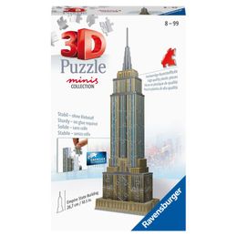 RAVENSBURGER VERLAG Ravensburger 3D Puzzle 11271 - Mini Empire State Building - 54 Teile - ab 8 Jahren