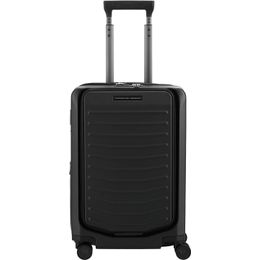 Porsche Design 4-Doppelrollen-Trolley, Hartschale, TSA-Zahlenschloss, schwarz