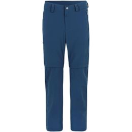 Vaude Zipp-Off-Hose "Farley Stretch ZO", Reißverschlusstaschen, für Herren, blau, 54