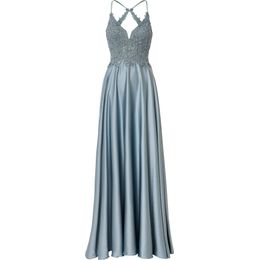 MASCARA© LONDON Abendkleid, Strass, Stickerei, für Damen, blau, 32