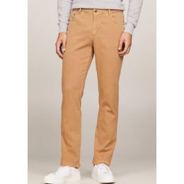 Tommy Hilfiger Chinohose CHELSEA CHINO ESSENTIAL TWILL mit seitlichen Eingrifftaschen, beige|braun