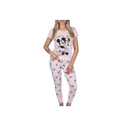Sarcia.eu Schlafanzug Mickey und Minnie Mouse Schlafanzug mit langen Beinen aus Baumwolle XL