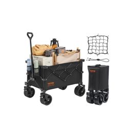 VEVOR Bollerwagen 965 x 600 x 1070 mm Kinderwagen 600D Oxford-Stoff mit PVC-Beschichtung