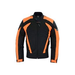 BULLDT Motorradjacke GW322J Orange BULLDT Motorradjacke Textil