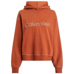 Calvin Klein Underwear Kapuzensweatshirt HOODIE mit Logostickereien, orange