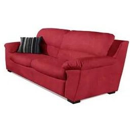 2,5-Sitzer COTTA "Dani" Sofas Gr. B/H/T: 183cm x 87cm x 89cm, Luxus-Microfaser, rot