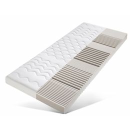 Komfortschaummatratze Schaumkern-Rollmatratze, F.A.N. Schlafkomfort, 12 cm hoch, atmungsaktive Matratze, Matratze in diversen Größen erhältlich, weiß