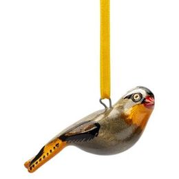 Mifuko Dekovogel Holz handgeschnitzt