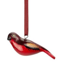 Mifuko Dekovogel Holz handgeschnitzt