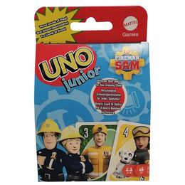 Mattel® Spiel, Gesellschaftsspiel Mattel Games HFC80 Uno Junior Feuerwehrmann Sam 56