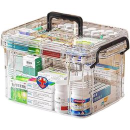 Coonoor Aufbewahrungsbox Große Kapazität Medikamenten-Aufbewahrungsbox