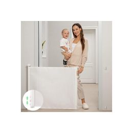 YI Treppenschutzgitter Treppenschutzgitter Ausziehbare für Babys & Haustiere 0-150 cm 85cm H