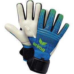 Erima Torwarthandschuhe FLEXINATOR Ultra Knit CURACAO/GREEN GECKO