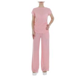 Ital-Design Freizeitanzug Damen Elegant Marlene-Hose (86365137)