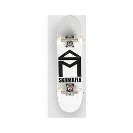 SK8 Mafia House Logo Micro 6" Skateboard white