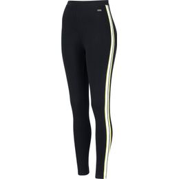 feel good Damen Leggings schwarz Gr&ouml;&szlig;e 44/46