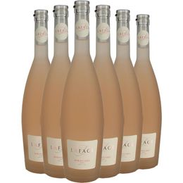 Domaine Lafage Paket 6 Flaschen Miraflors Rosé 2022 rosé 0.75 l