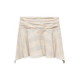 Mango Rock 'Montal' Damen Größe 38 beige / braun / weiß