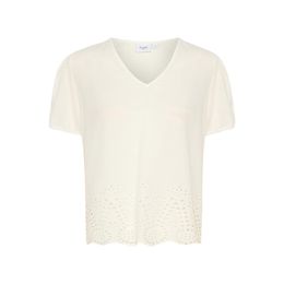 Saint Tropez Bluse 'Eamaja' Damen Gr&ouml;&szlig;e S wollwei&szlig;